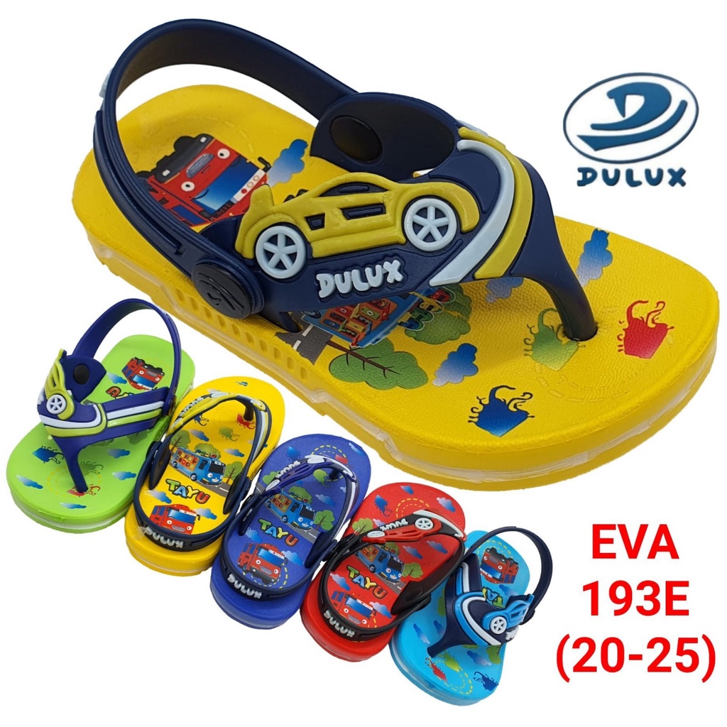 Jual Anc-Sandal Jepit Anak terbaru Warna Warni Karakter Tayu Dulux M ...