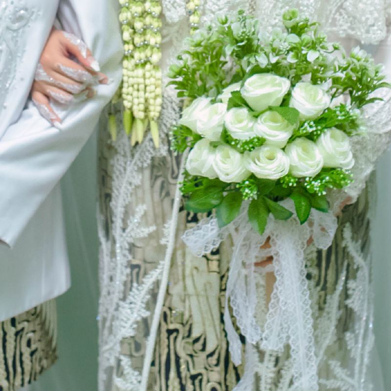 Jual Buket Wedding/Handbouquet Prewedding/Bouquet Artificial/Handbuket ...