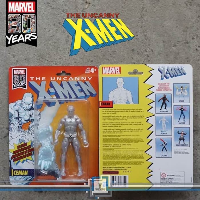 Jual Artha ||Marvel Legends Retro - XMEN ICEMAN / Vintage Series ...