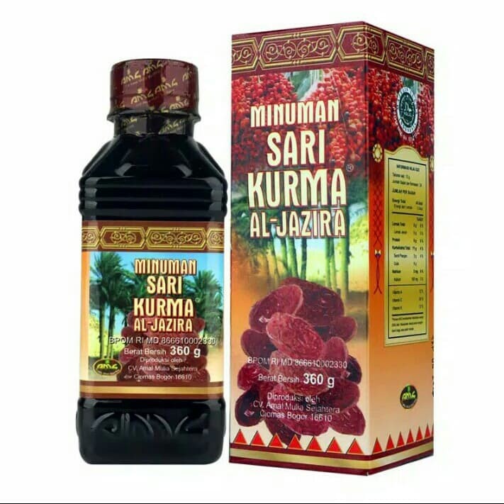 Jual Sari Kurma AL-JAZIRA ORIGINAL! 360gr halal DATES EXTRACT ...