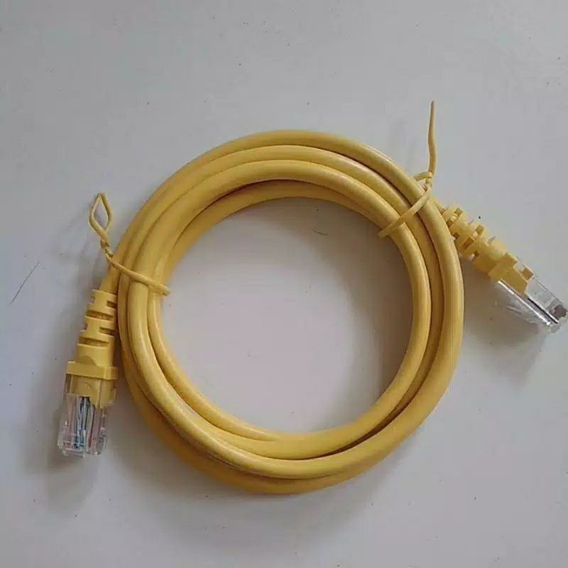 Jual Kabel LAN panjang 1,5m UTP CAT5e untuk Modem Router & STB | Shopee ...
