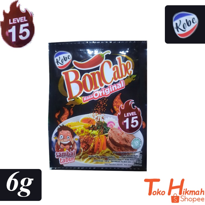 Jual Bon cabe SACHET / Boncabe sachet botol level 15 / level 30 lvl 10 ...