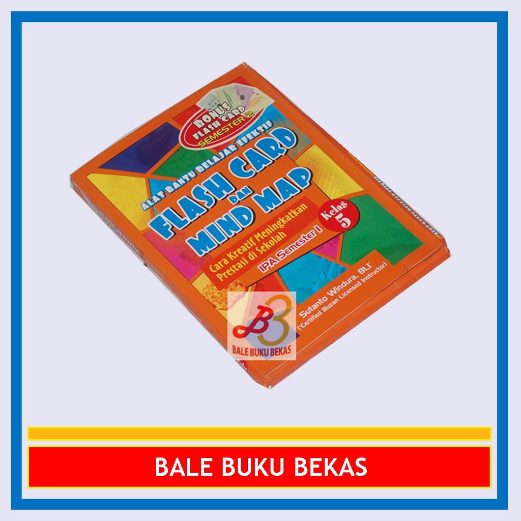 Jual ALAT BANTU BELAJAR EFEKTIF FLASH CARD DAN MIND MAP IPA SEMESTER I ...
