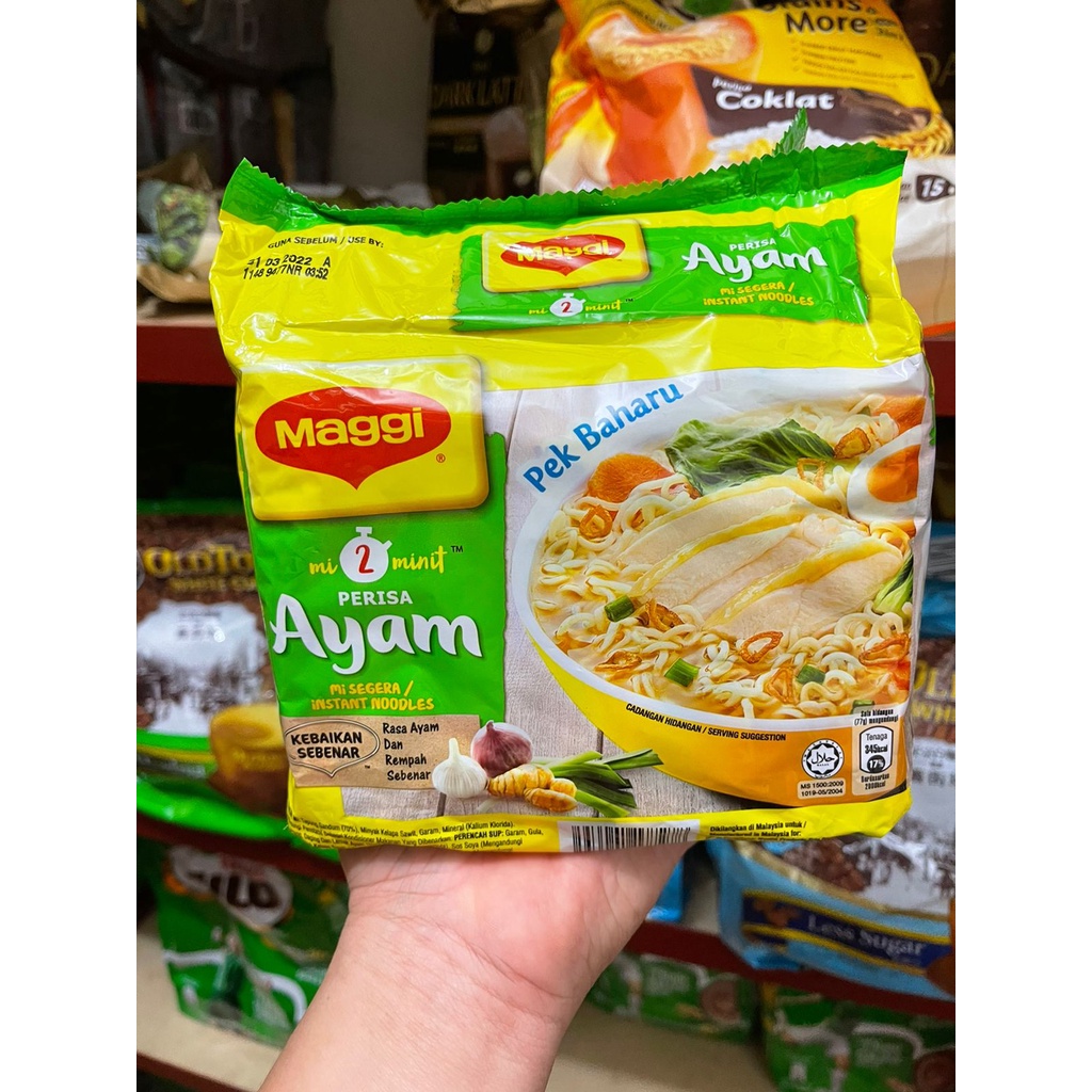 Jual Maggi Mie Instant AYAM 1Pack isi 5bungkus | Shopee Indonesia