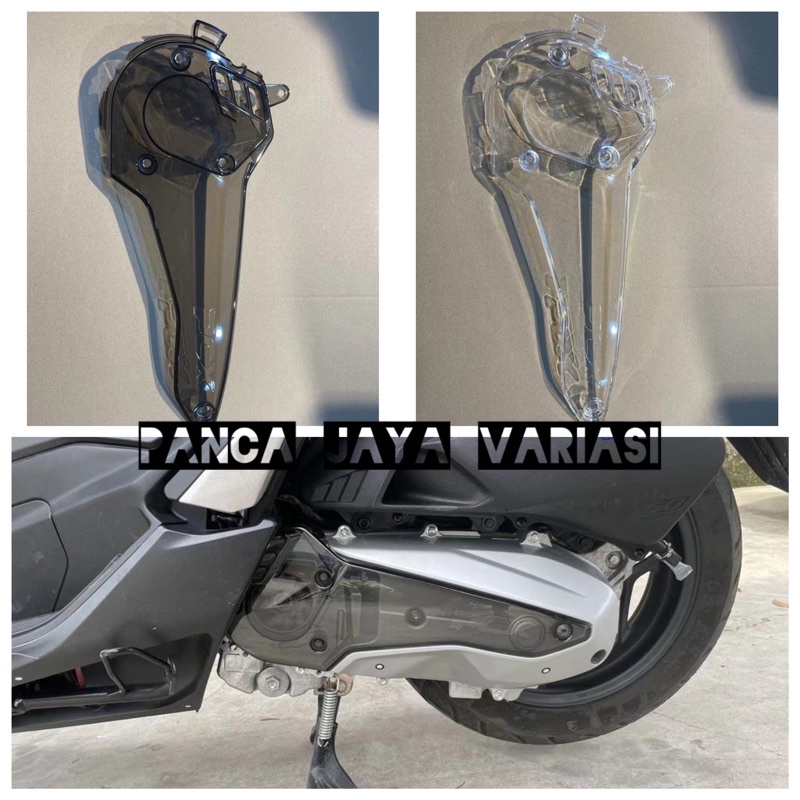 Jual TUTUP/COVER CVT PCX 160 ADV 160 SMOKE BENING VARIASI MIKA CVT ...