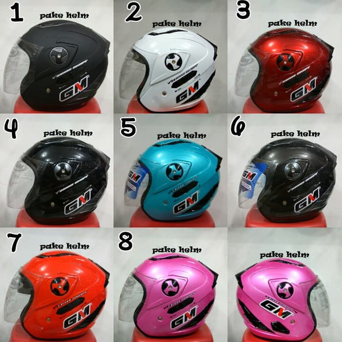 Jual HELM GM INTERCEPTOR SOLID | Shopee Indonesia