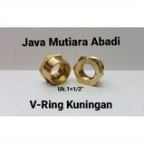 Jual Bushing / V Ring 1x1/2 inch Kuningan | Shopee Indonesia