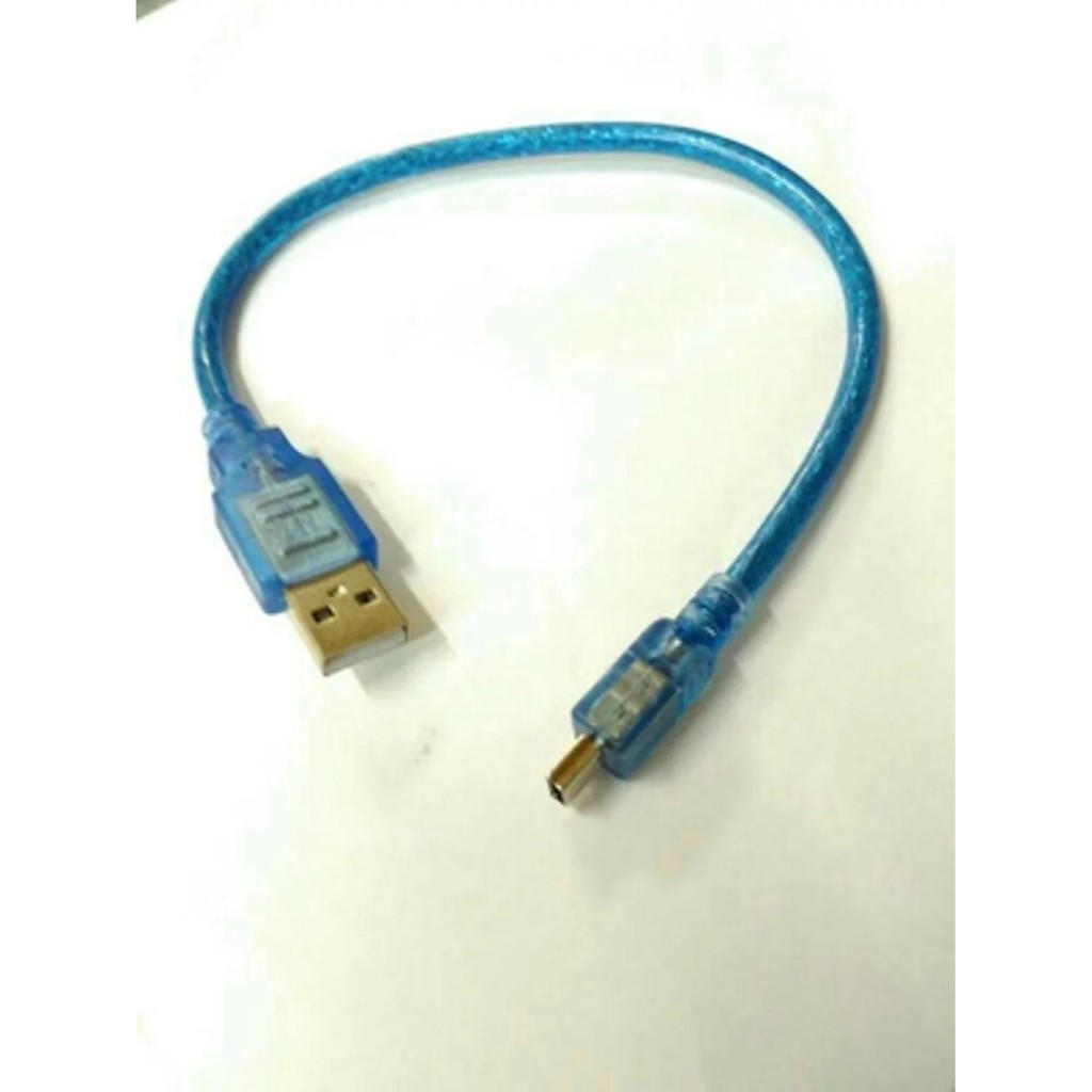 Jual Kabel Data Modem dan charge Mini Usb 5 Pin 30cm | Shopee Indonesia