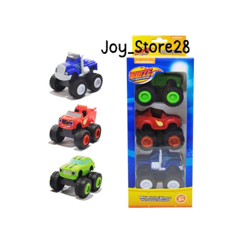 Jual Mobil Blaze and The Monster Machine Crusher Pickel Truck Mini Car ...