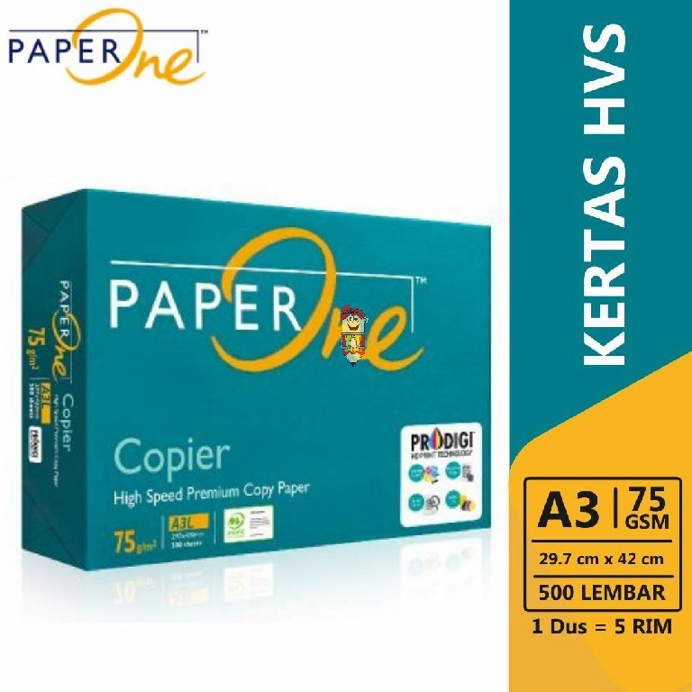 Jual Kertas HVS A3 PaperOne 75 gsm | Shopee Indonesia
