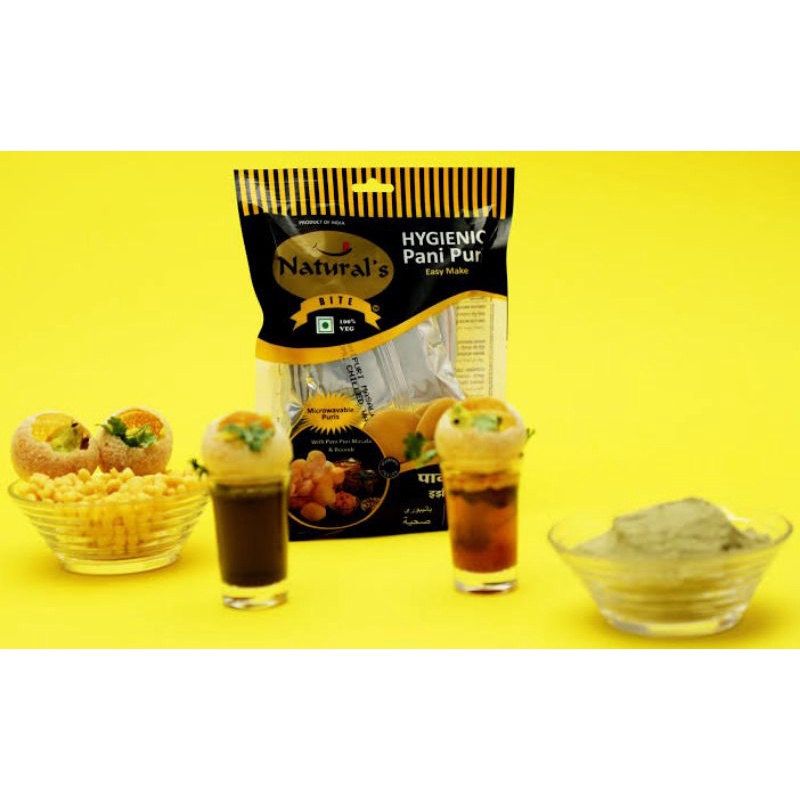 Jual Hygienic Pani Puri (with Pani Puri Masala & Boondi )- Natural's ...