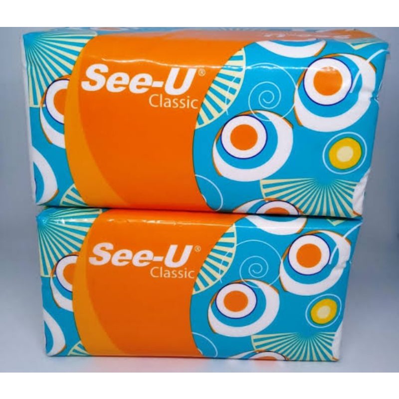 Jual See-u Facial Tissue Classic 250 Sheets - Tisu Wajah Serbaguna See ...