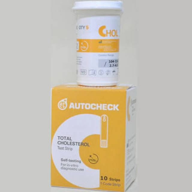 Jual Stik Autocheck KOLESTEROL (CHOLESTEROL) | Shopee Indonesia