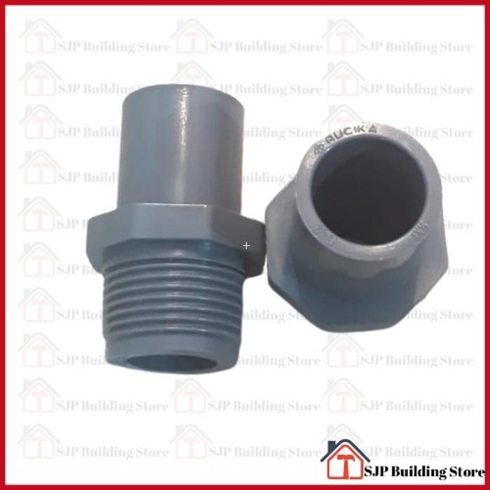 Jual [COD] FITTING - SOCKET SOKET DRAT LUAR - SDL - 1 X 1/2 INCH - AW - RUCIKA | Shopee Indonesia