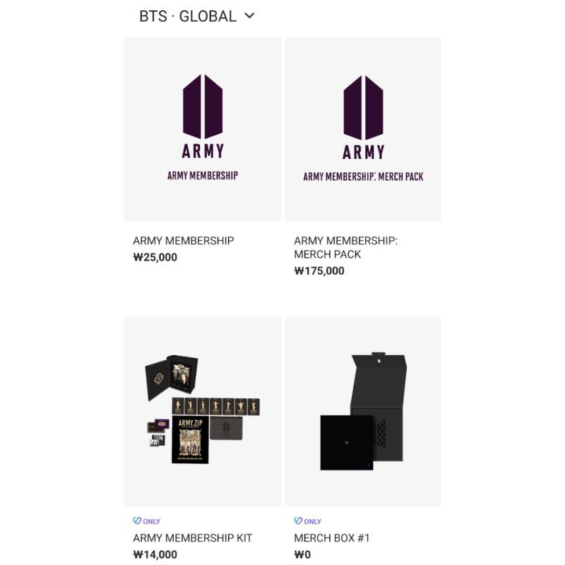 Jual BTS ARMY MEMBERSHIP (MEMBERSHIP + KIT) | Shopee Indonesia