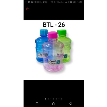 Jual botol galon mini 600ml | Shopee Indonesia