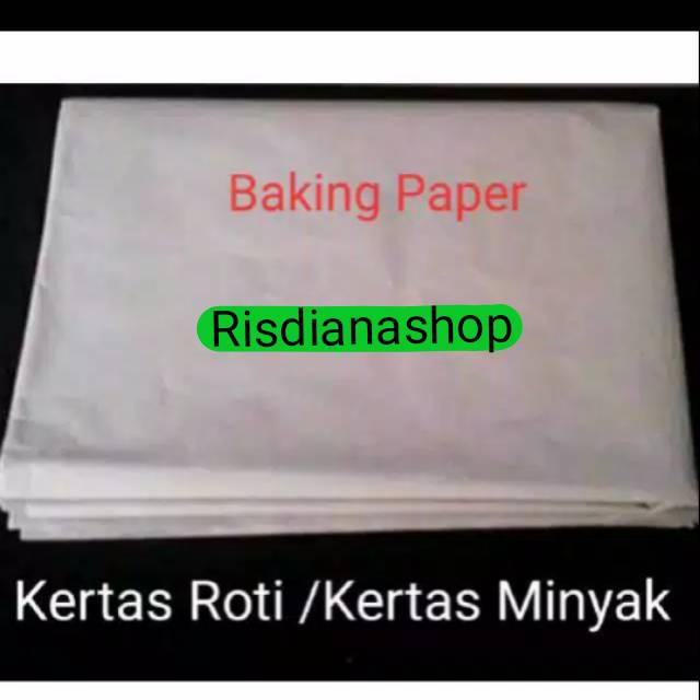 Jual KERTAS ROTI BAKING PAPER 80 LEMBAR | Shopee Indonesia