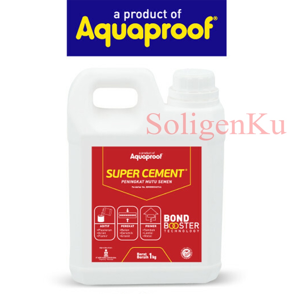 Jual SUPER CEMENT SUPERCEMENT - 1 Kg Dan 5 Kg Aquaproof Super Cement KG ...