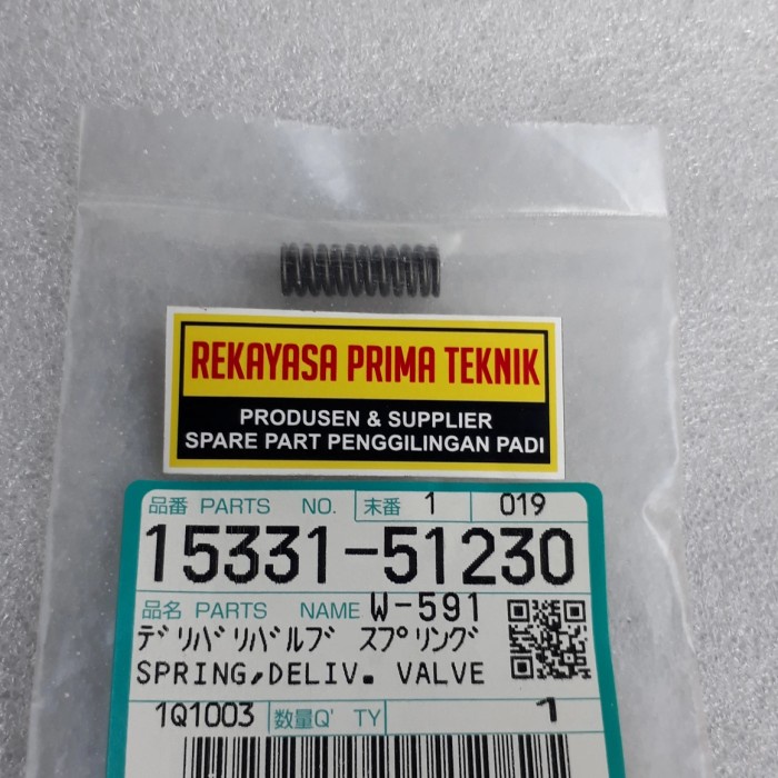Jual RD85 SPRING PER PIR DELIVERY ORIGINAL KUBOTA RD 75 85 TRAKTOR ...