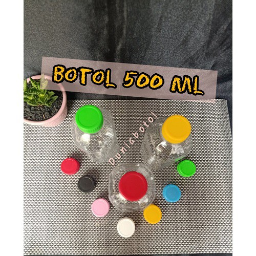 Jual BOTOL MURAH - Botol plastik 500 ml Botol Jus Botol Sinom isi 77 pc ...