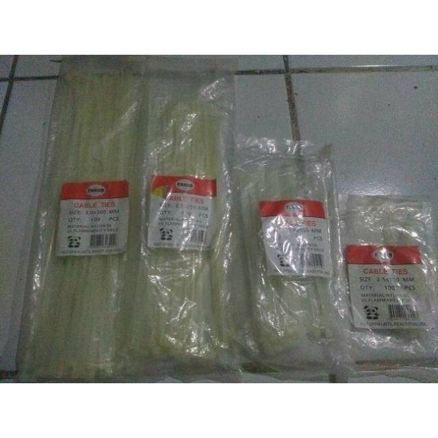 Jual Kabel Tis 100mm eceran, Cable Tie, Kabel Ties 10cm, Insulok ...