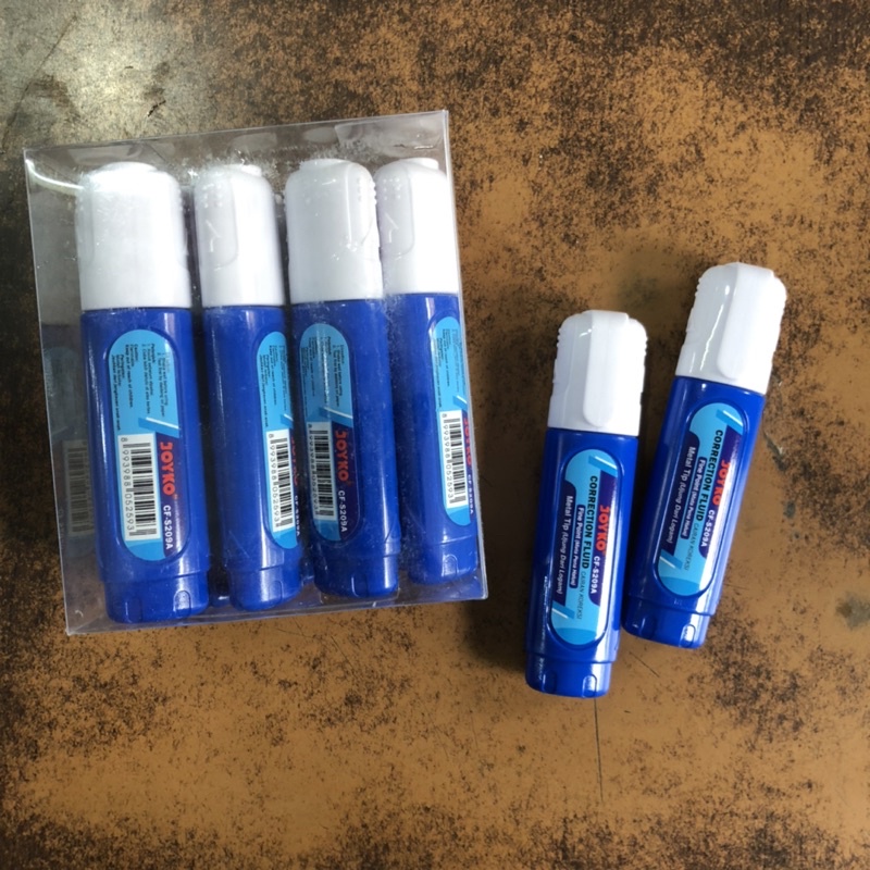 Jual TIPEX CAIR / CORRECTION FLUID / PENGHAPUS PULPEN CAIR JOYKO CS ...