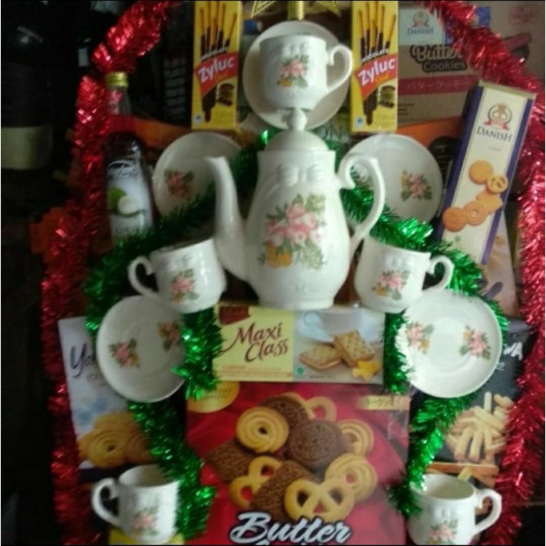 Jual Parcel Natal dan Tea Set Pecah Belah | Shopee Indonesia