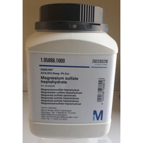 Jual Magnesium sulfat heptahidrat/MAGNESIUM SULFATE HEPTAHYDRATE MERCK ...