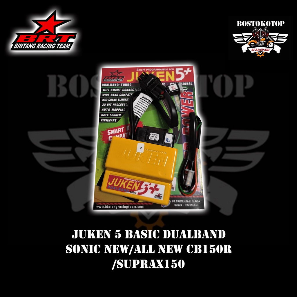 Jual BRT Ecu CDI Juken 5 Racing Turbo Basic DB Dualband Sonic New All New CB150R Supra X150 ...