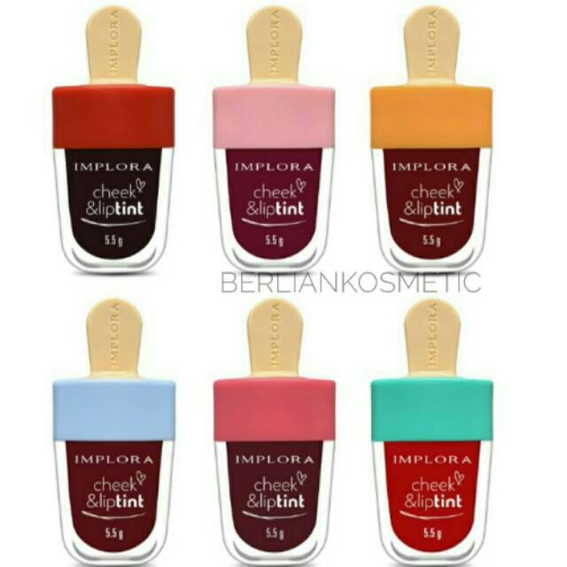 Jual LIP TINT IMPLORA CHEEK & LIPTIN ECER | Shopee Indonesia