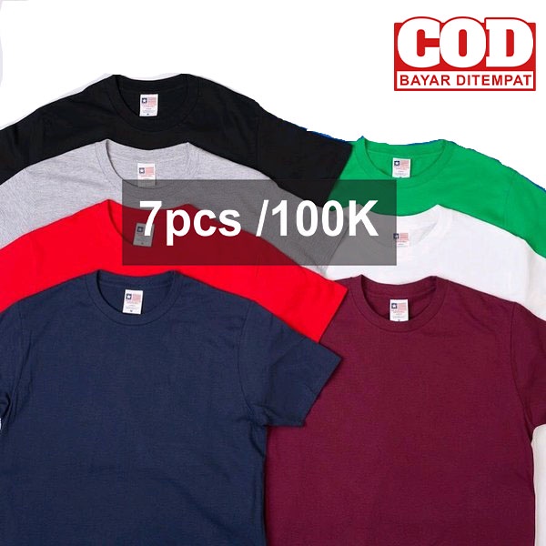 Jual (C0D) KAOS POLOS PRIA / kaos paket isi 7Pcs 100rb/ KAOS 7 PCS 100. ... Jual (C0D) KAOS POLOS PRIA / kaos paket isi 7Pcs 100rb/ KAOS 7 PCS 100. ...