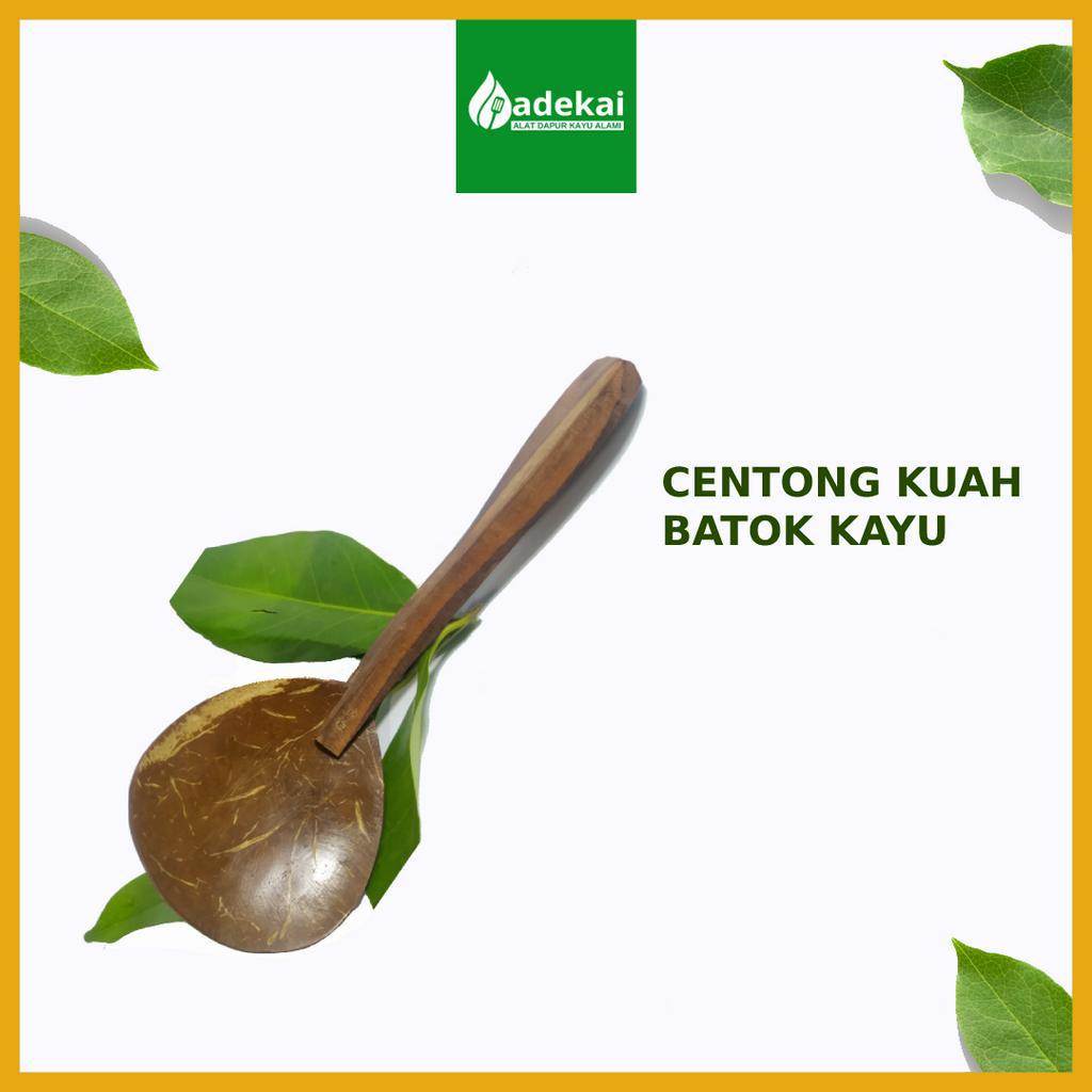 Jual Sutil Sendok Kuah Centong Sayur Batok Kayu Awet Berkualitas ...