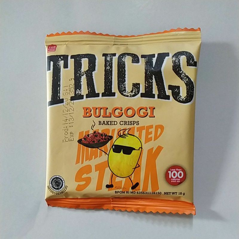 Jual Tricks Bulgogi 18g Baked Potato Snacks | Shopee Indonesia
