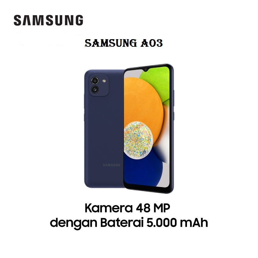 Jual samsung GALAXY A03S & A03 & A03 core 2/32 RESMI SEIN | Shopee ...