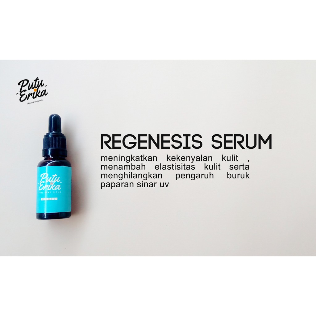 Jual regenesis serum PutuErika | BUY ONE GET ONE!!! | Shopee Indonesia