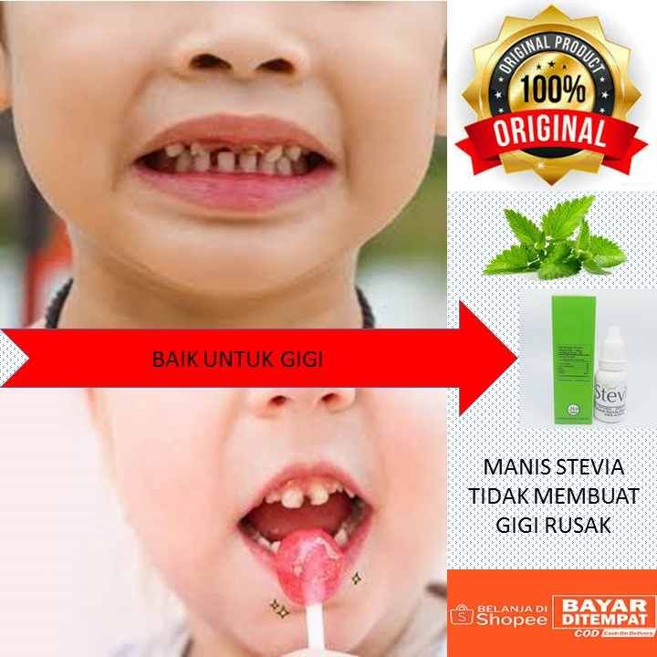 Jual Pemanis Alami Zero Kalori Stevia Gula Cair Gula Stevia Gula Diet ...