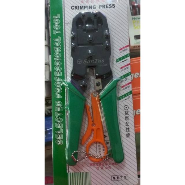 Jual TANG CRIMPING RJ 45-11 / TANG PRESS KABEL TELP DAN DATA | Shopee ...