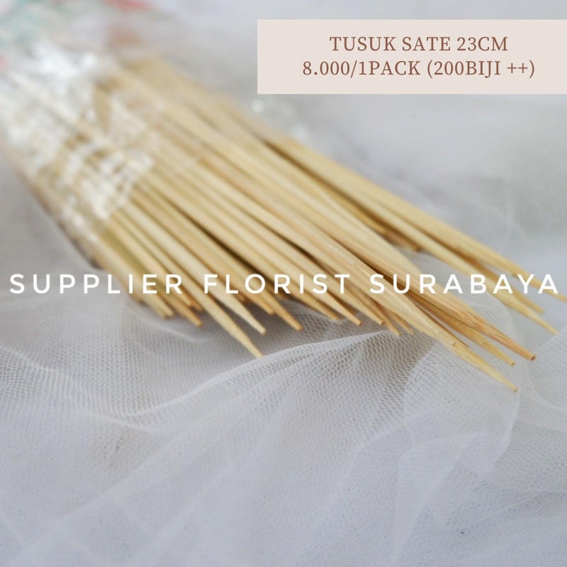 Jual [ISI 200 BIJI ++] TUSUK SATE / BATANG SATE / LIDI / TUSUK LIDI ...