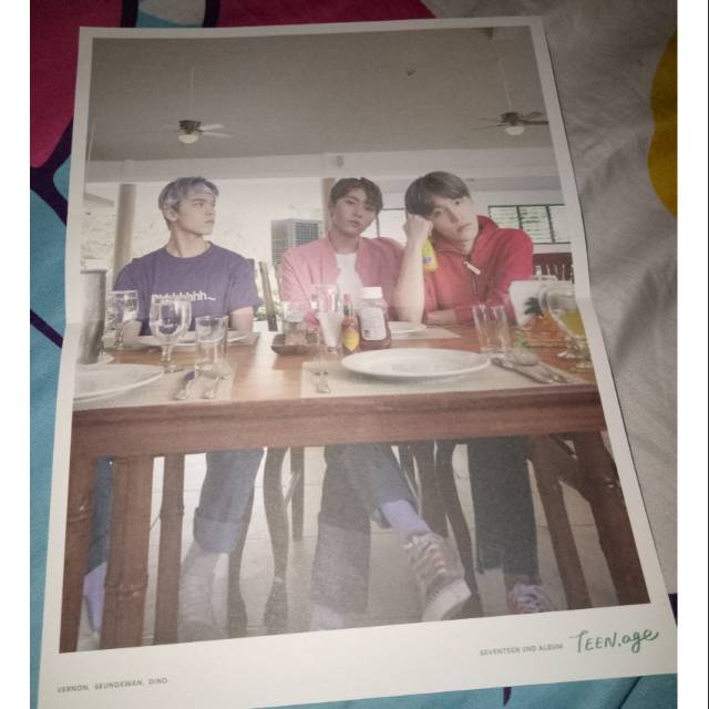 Jual SVT TEEN AGE Mini Poster (Seungkwan,Vernon,Dino) | Shopee Indonesia