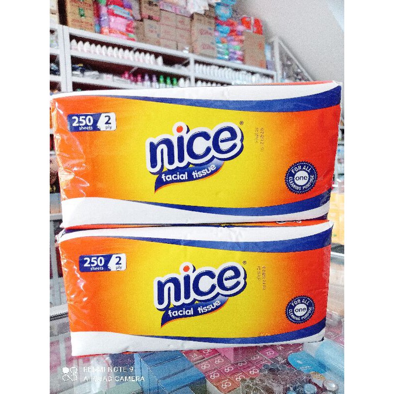 Jual Tisu Nice BESAR 250 Sheets 2 Ply | Shopee Indonesia