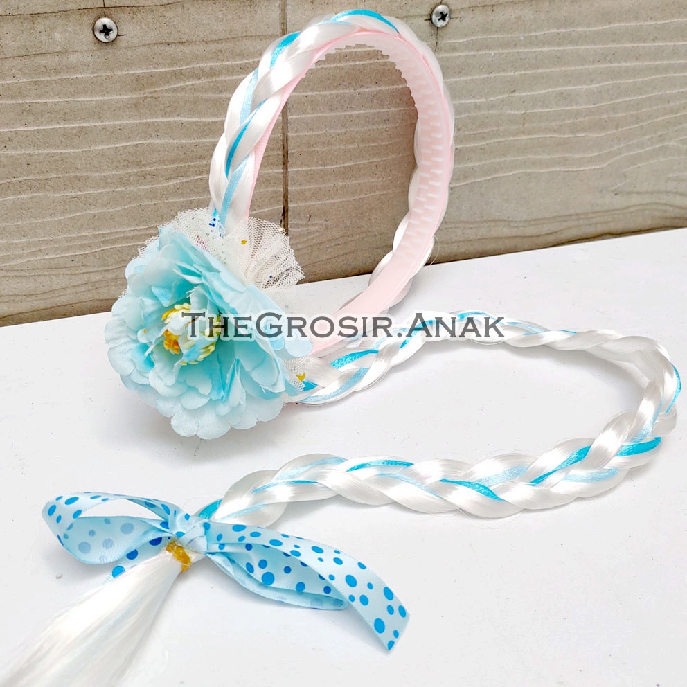 Jual TGA Bando Rambut PREMIUM Cosplay Kostum Princess Frozen Elsa ...
