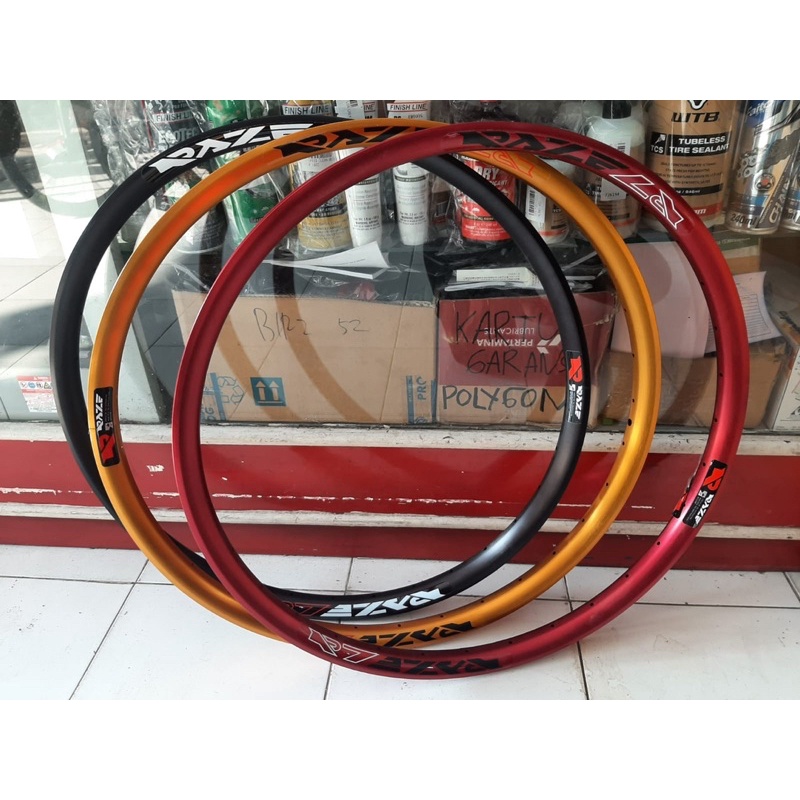Jual SEPASANG Velg / Rims Sepeda MTB 27.5" RAZE R7 / XC28 Alloy NO ...