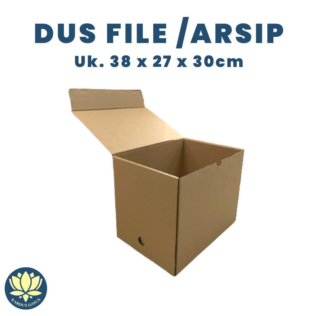 Jual Dus Arsip / Box File / Karton Arsip (Ukuran 38x27x30 cm) | Shopee ...