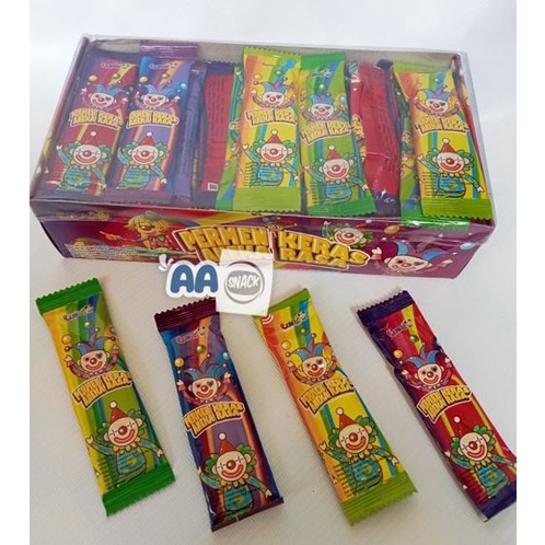 Jual PERMEN KERAS ANEKA RASA BENUTUK BADUT ISI 60 X 5GR | Shopee Indonesia