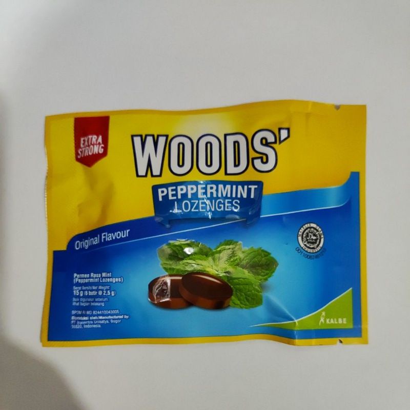Jual Permen Woods | Peppermint Lozenges (isi 6 butir) | Shopee Indonesia