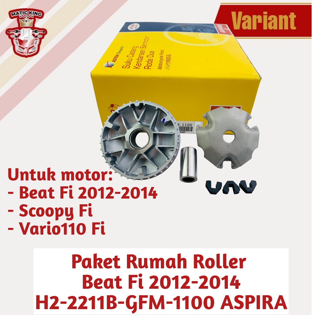 Jual Bosh dan Rumah roller SET Honda Vario Techno 125 Aspira ASTRA ...