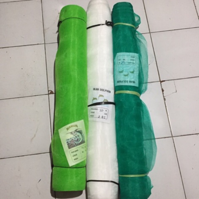 Jual Jaring Kasa Hijau/Putih/GT300 Screen Net 1 roll (P.50m) | Shopee ...