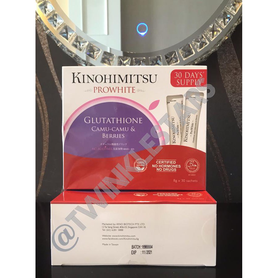 Jual Kinohimitsu prowhite 30 sachet ORIGINAL | Shopee Indonesia