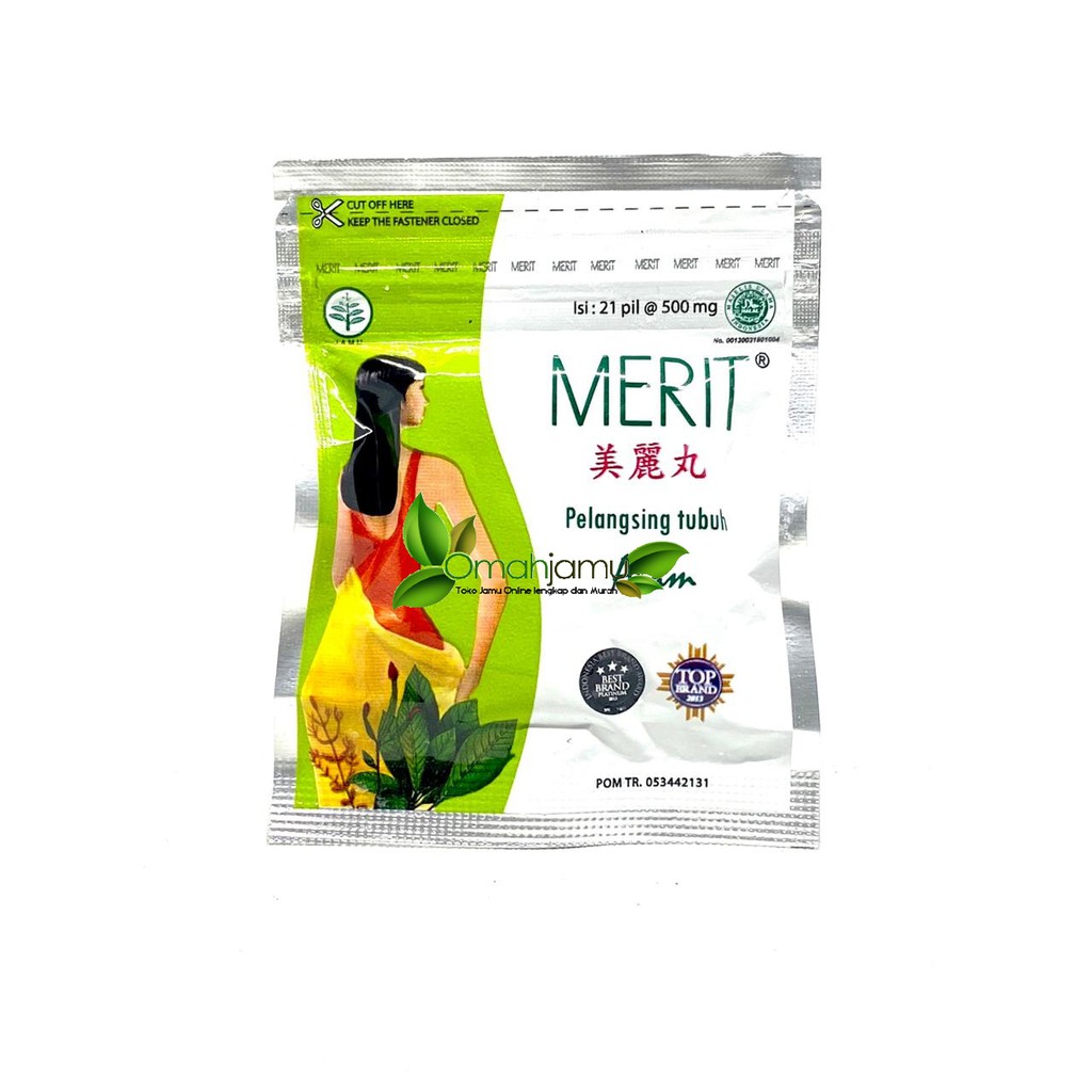Jual MERIT 21 PIL. Pelangsing Tubuh | Shopee Indonesia