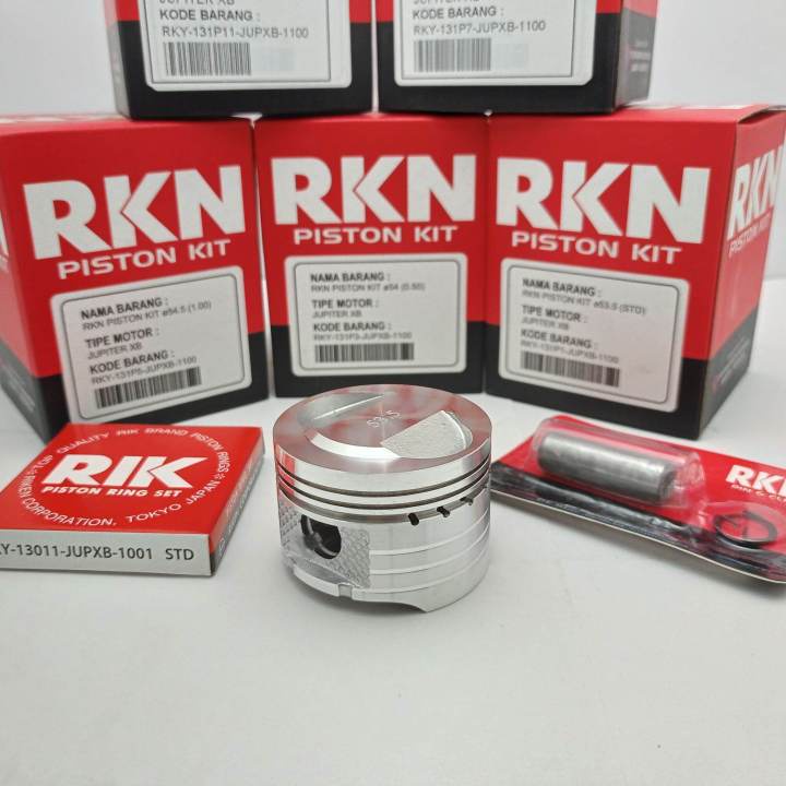 Jual SEHER PISTON SET JUPITER Z XB 53.5 54 54.5 55 55.25 55.5 56 PIN 13 ...